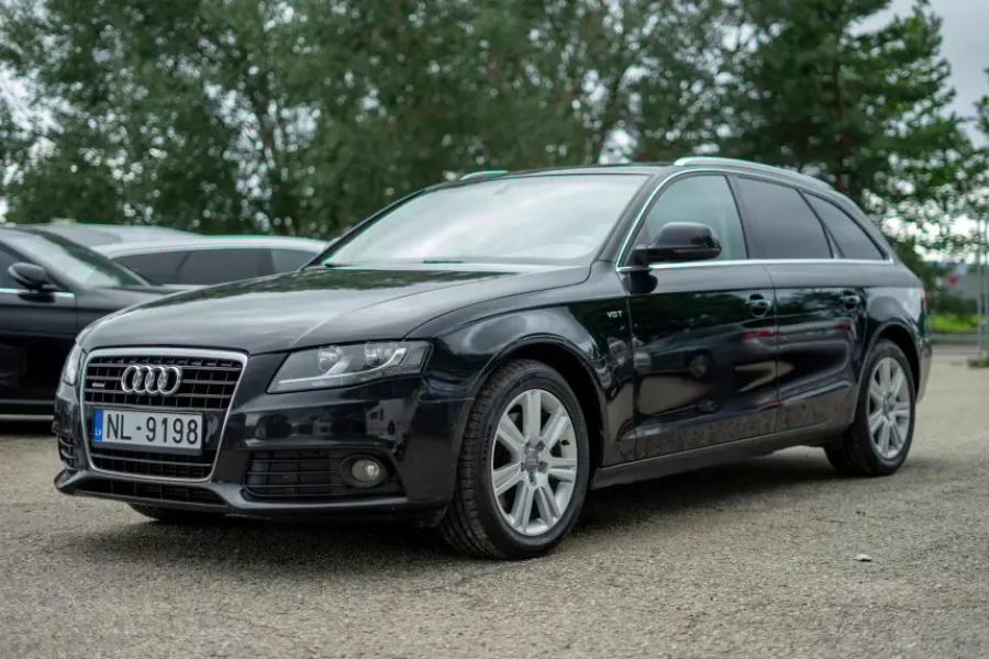 Melns Audi A4 2008 Liepāja, ar dzinēja tilpumu 3.00 L un nobraukumu 230 tūkst. km par 6850 €, foto 1 vietnē AUTOMOTO.COM.LV
