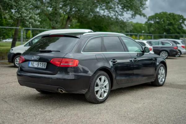 Black Audi A4 2008 in Liepaja, with an engine capacity of 3.00 L and mileage of 230 thousand km for 6850 €, photo 4 on AUTOMOTO.COM.LV