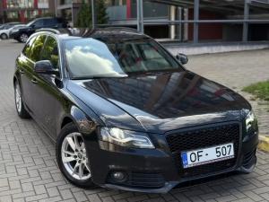 Black Audi A4 2008 in Riga, with an engine capacity of 2.00 L and mileage of 383 thousand km for 4290 €, photo  on AUTOMOTO.COM.LV