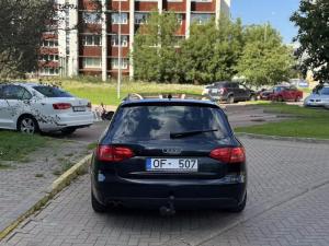 Black Audi A4 2008 in Riga, with an engine capacity of 2.00 L and mileage of 383 thousand km for 4290 €, photo 5 on AUTOMOTO.COM.LV