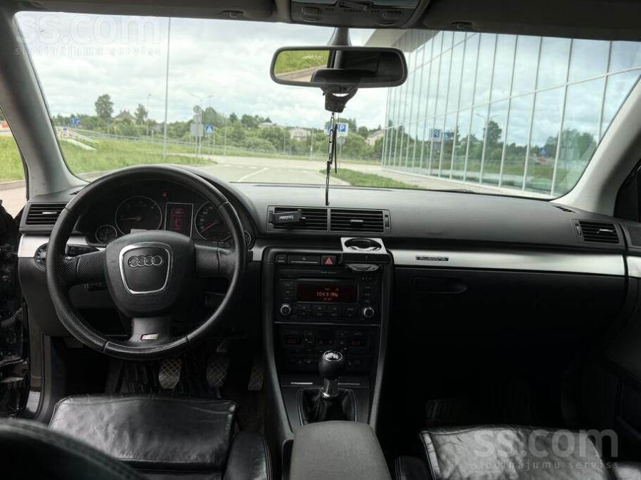 Melns Audi A4 2008 Rēzekne, ar dzinēja tilpumu 3.00 L un nobraukumu 309 tūkst. km par 3900 €, foto 7 vietnē AUTOMOTO.COM.LV