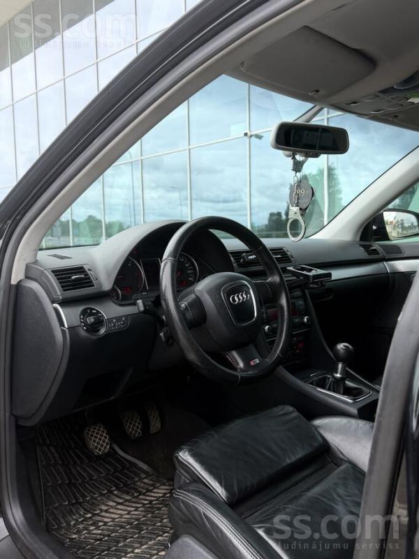 Melns Audi A4 2008 Rēzekne, ar dzinēja tilpumu 3.00 L un nobraukumu 309 tūkst. km par 3900 €, foto 7 vietnē AUTOMOTO.COM.LV