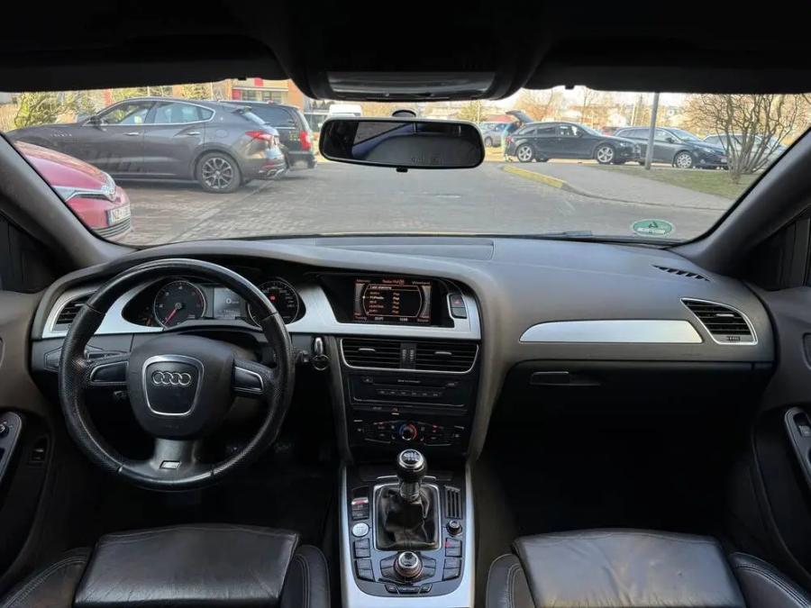 Black Audi A4 2008 in Riga, with an engine capacity of 2.00 L and mileage of 304 thousand km for 3990 €, photo 8 on AUTOMOTO.COM.LV