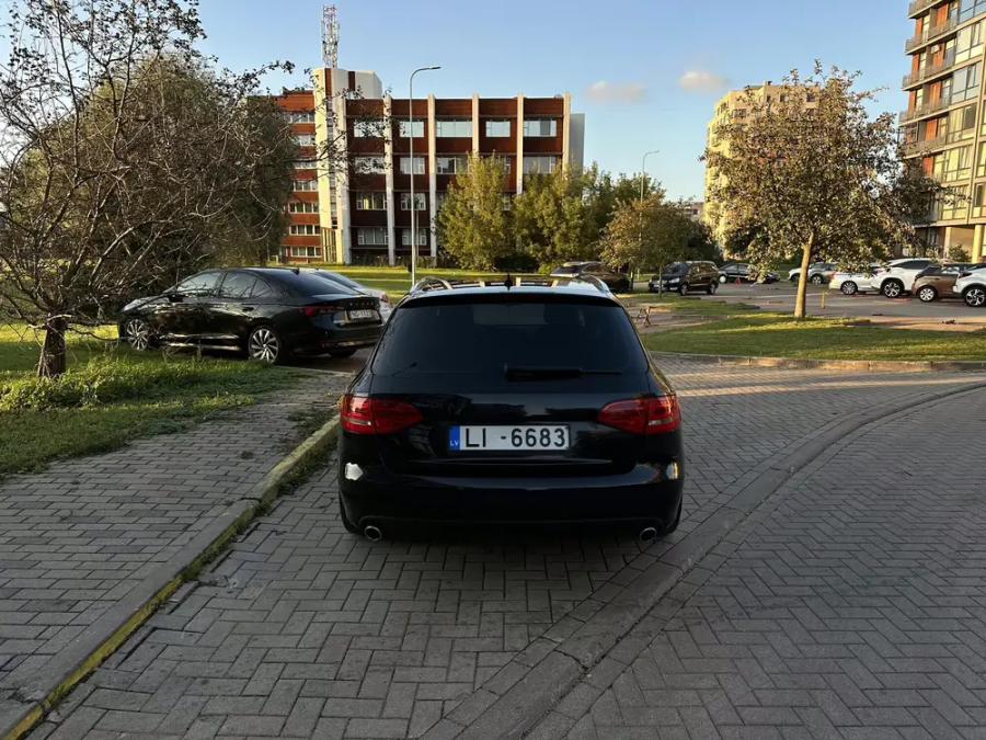 Black Audi A4 2008 in Riga, with an engine capacity of 2.70 L and mileage of 334 thousand km for 4490 €, photo 8 on AUTOMOTO.COM.LV