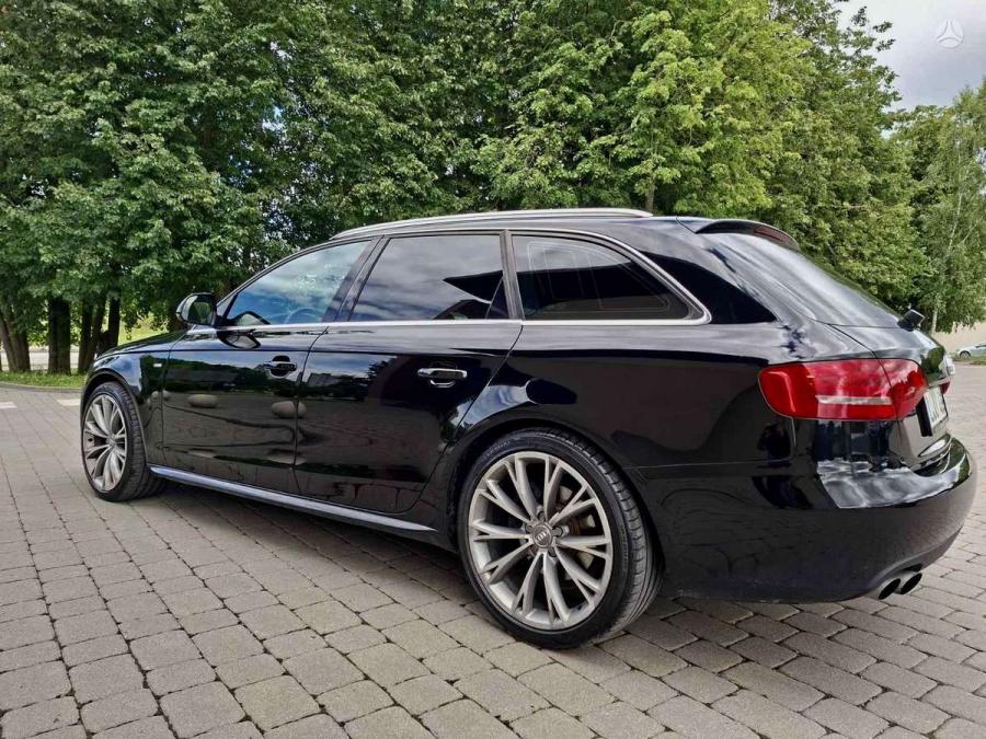 Melns Audi A4 2008 Kauņa, ar dzinēja tilpumu 1.97 L un nobraukumu 287 tūkst. km par 6000 €, foto 4 vietnē AUTOMOTO.COM.LV