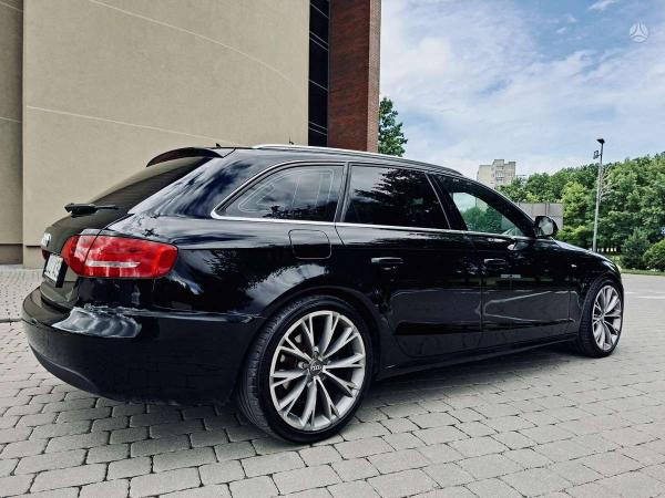 Black Audi A4 2008 in Kaunas, with an engine capacity of 1.97 L and mileage of 287 thousand km for 6000 €, photo 4 on AUTOMOTO.COM.LV