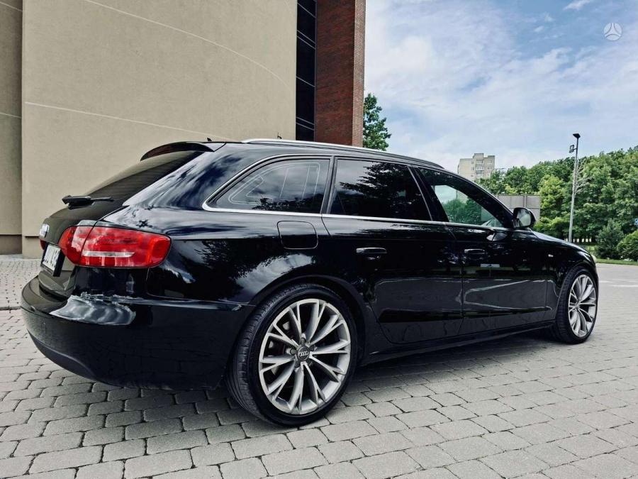 Melns Audi A4 2008 Kauņa, ar dzinēja tilpumu 1.97 L un nobraukumu 287 tūkst. km par 6000 €, foto 5 vietnē AUTOMOTO.COM.LV