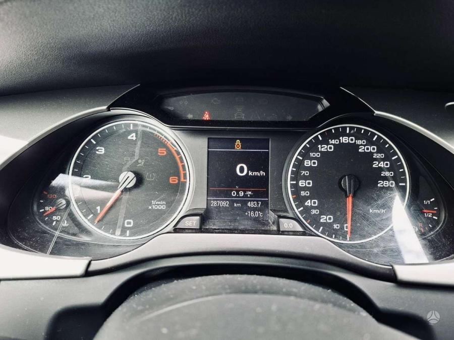 Melns Audi A4 2008 Kauņa, ar dzinēja tilpumu 1.97 L un nobraukumu 287 tūkst. km par 6000 €, foto 12 vietnē AUTOMOTO.COM.LV