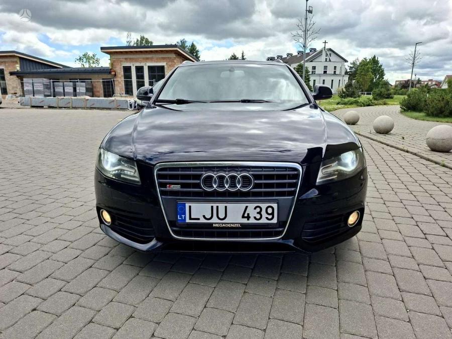 Melns Audi A4 2008 Kauņa, ar dzinēja tilpumu 1.97 L un nobraukumu 287 tūkst. km par 6000 €, foto 25 vietnē AUTOMOTO.COM.LV