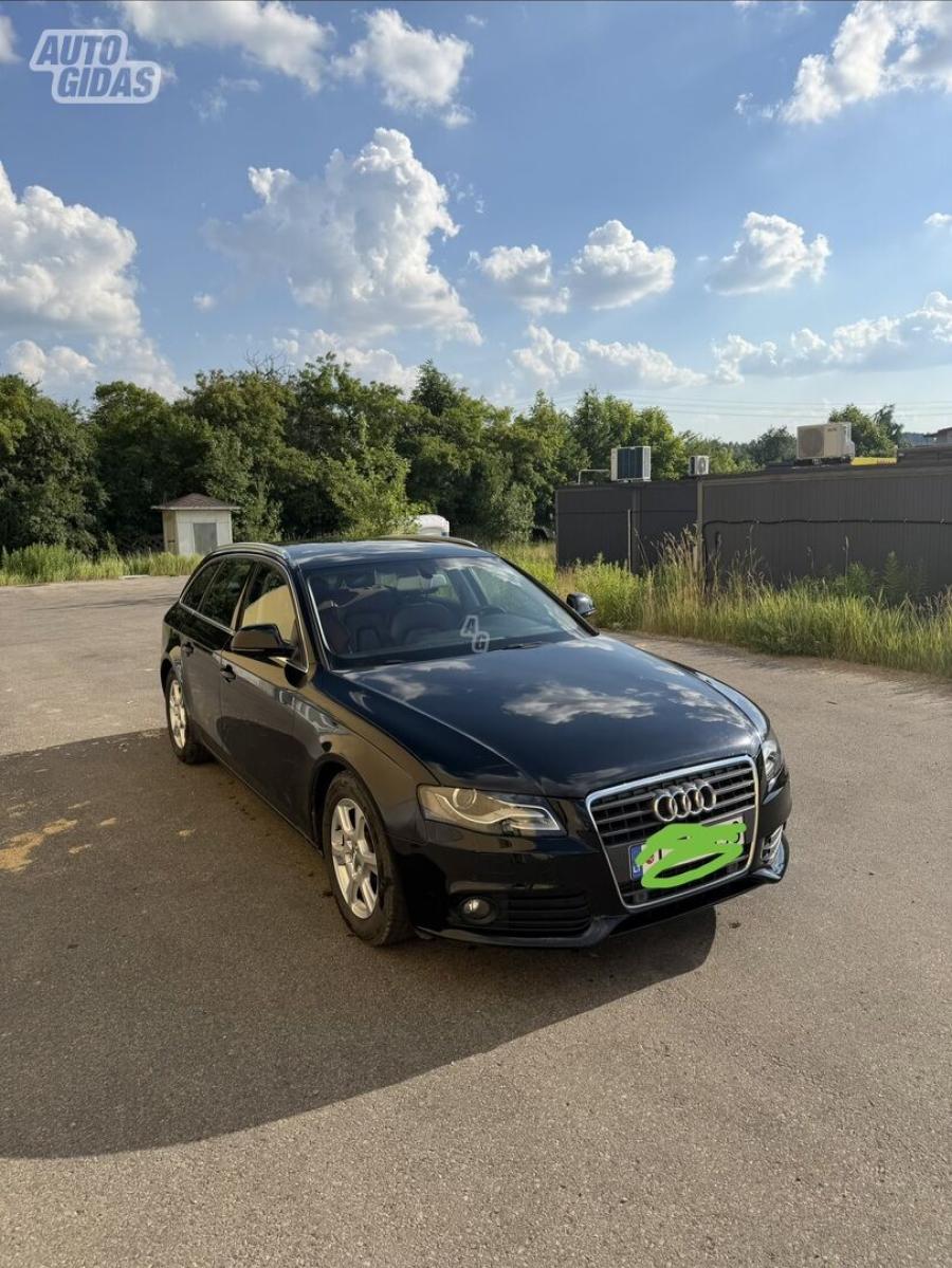 Melns Audi A4 2008 Viļņa, ar dzinēja tilpumu 1.80 L un nobraukumu 220 tūkst. km par 4400 €, foto 3 vietnē AUTOMOTO.COM.LV