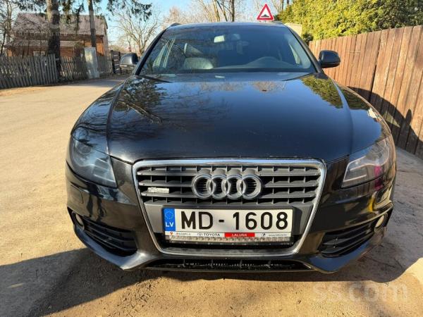 Black Audi A4 2008 in Jekabpils, with an engine capacity of 2.70 L and mileage of 323 thousand km for 1700 €, photo 2 on AUTOMOTO.COM.LV