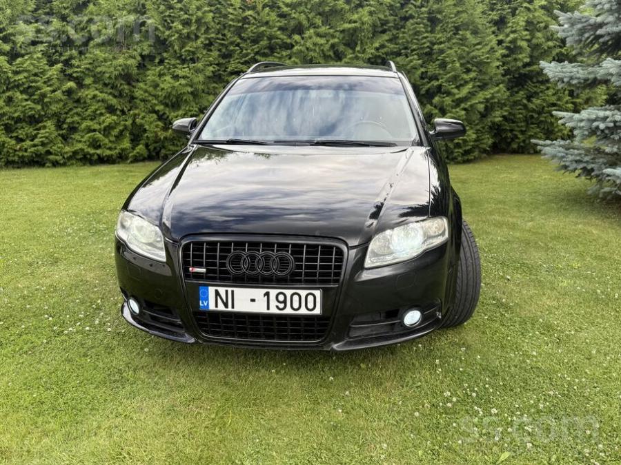 Melns Audi A4 2008 Rīga, ar dzinēja tilpumu 2.00 L un nobraukumu 248 tūkst. km par 4450 €, foto 4 vietnē AUTOMOTO.COM.LV