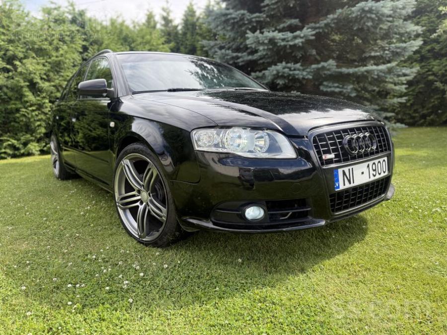 Melns Audi A4 2008 Rīga, ar dzinēja tilpumu 2.00 L un nobraukumu 248 tūkst. km par 4450 €, foto 9 vietnē AUTOMOTO.COM.LV