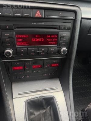 Melns Audi A4 2008 Rīga, ar dzinēja tilpumu 2.00 L un nobraukumu 248 tūkst. km par 4450 €, foto 14 vietnē AUTOMOTO.COM.LV