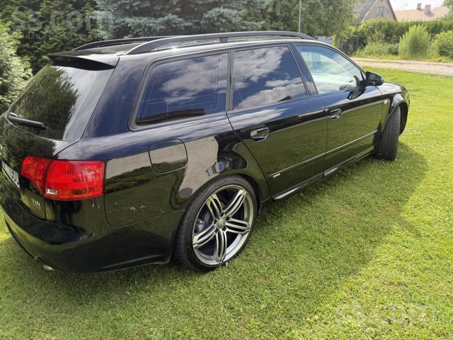 Melns Audi A4 2008 Rīga, ar dzinēja tilpumu 2.00 L un nobraukumu 248 tūkst. km par 4450 €, foto 19 vietnē AUTOMOTO.COM.LV