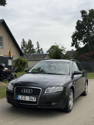 Melns Audi A4 2008 Pasvalys, ar dzinēja tilpumu 1.90 L un nobraukumu 417 tūkst. km par 1300 €, foto  vietnē AUTOMOTO.COM.LV