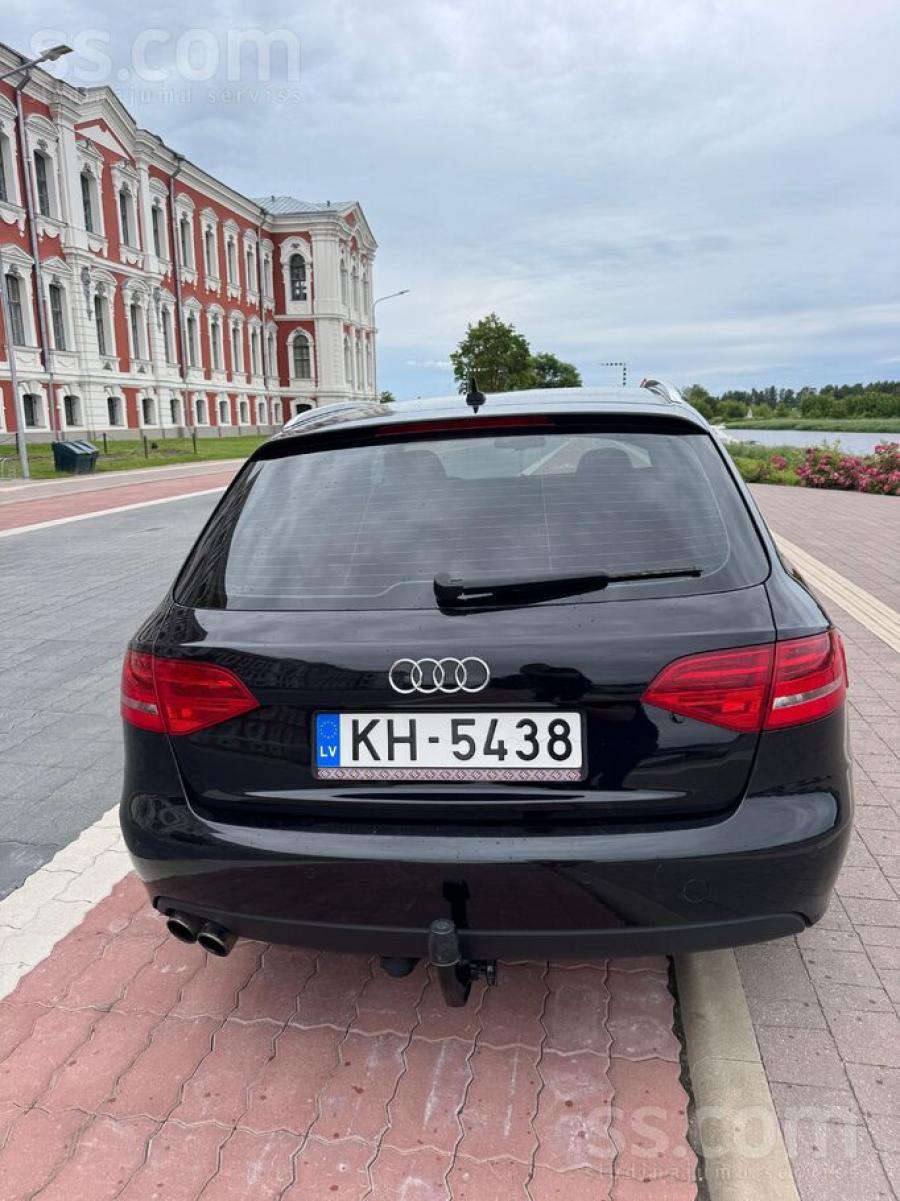 Melns Audi A4 2008 Jelgava, ar dzinēja tilpumu 2.00 L un nobraukumu 378 tūkst. km par 5150 €, foto 7 vietnē AUTOMOTO.COM.LV
