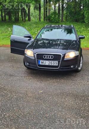 Melns Audi A4 2008 Talsi, ar dzinēja tilpumu 2.00 L un nobraukumu 327 tūkst. km par 3500 €, foto  vietnē AUTOMOTO.COM.LV