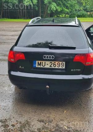 Black Audi A4 2008 in Talsi, with an engine capacity of 2.00 L and mileage of 327 thousand km for 3500 €, photo 3 on AUTOMOTO.COM.LV