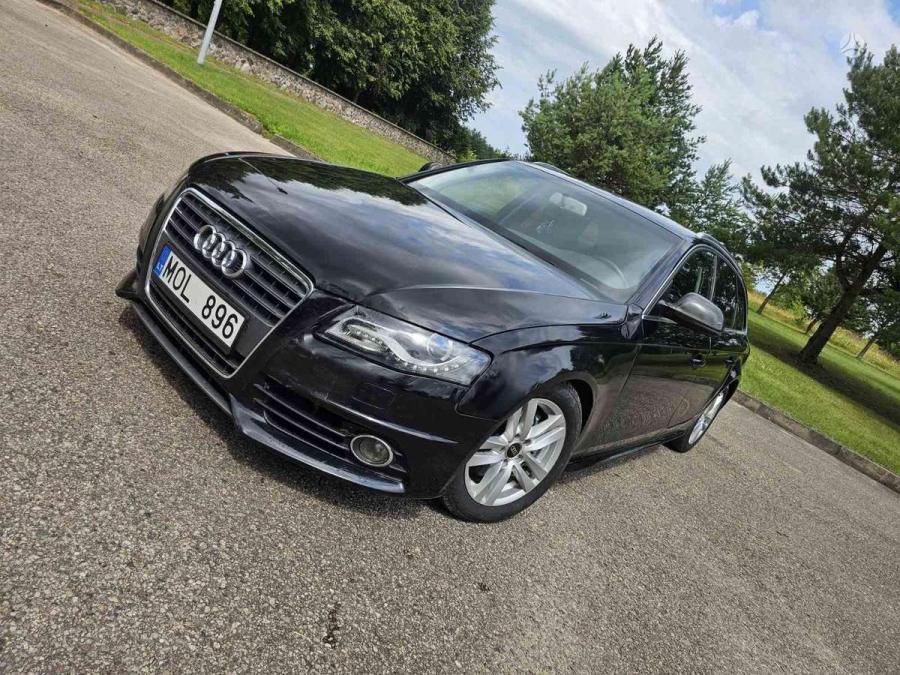Melns Audi A4 2008 Utena, ar dzinēja tilpumu 1.97 L un nobraukumu 340 tūkst. km par 2650 €, foto 3 vietnē AUTOMOTO.COM.LV