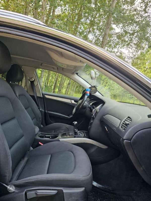 Black Audi A4 2008 in Utena, with an engine capacity of 1.97 L and mileage of 340 thousand km for 2650 €, photo 6 on AUTOMOTO.COM.LV