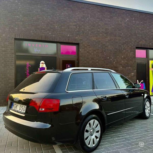 Black Audi A4 2008 in Kaisiadorys, with an engine capacity of 1.99 L and mileage of 413 thousand km for 2850 €, photo 5 on AUTOMOTO.COM.LV