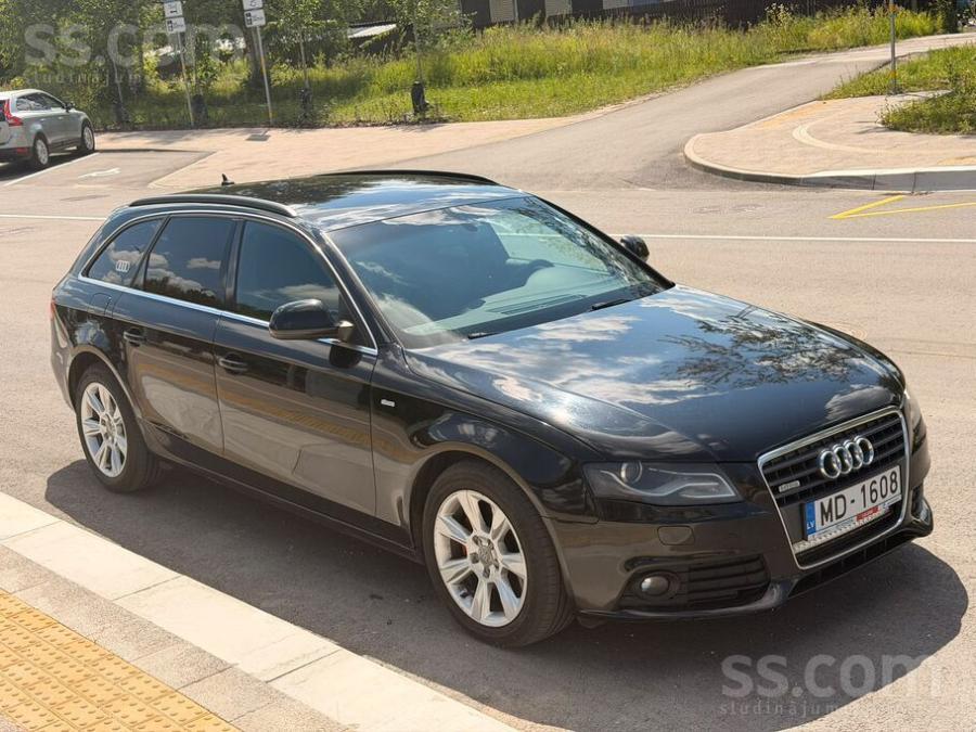 Black Audi A4 2008 in Rezekne, with an engine capacity of 2.70 L and mileage of 320 thousand km for 4900 €, photo 1 on AUTOMOTO.COM.LV