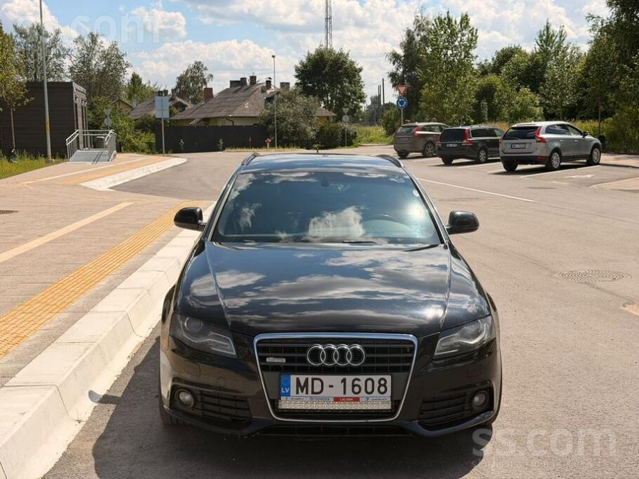 Black Audi A4 2008 in Rezekne, with an engine capacity of 2.70 L and mileage of 320 thousand km for 4900 €, photo 3 on AUTOMOTO.COM.LV