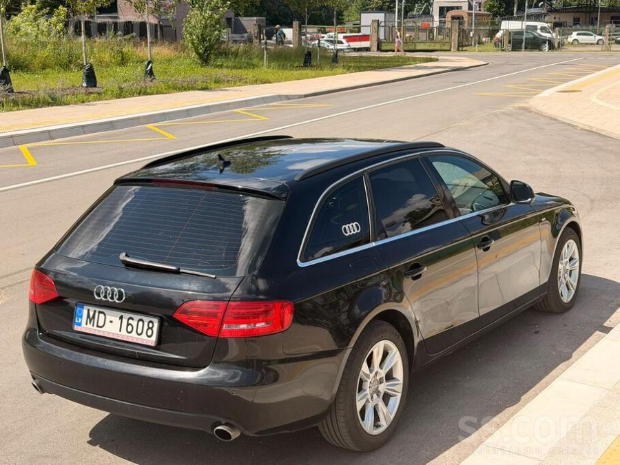 Black Audi A4 2008 in Rezekne, with an engine capacity of 2.70 L and mileage of 320 thousand km for 4900 €, photo 9 on AUTOMOTO.COM.LV