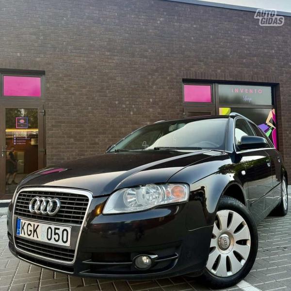 Black Audi A4 2008 in Kaisiadorys, with an engine capacity of 2.00 L and mileage of 413 thousand km for 2750 €, photo 1 on AUTOMOTO.COM.LV