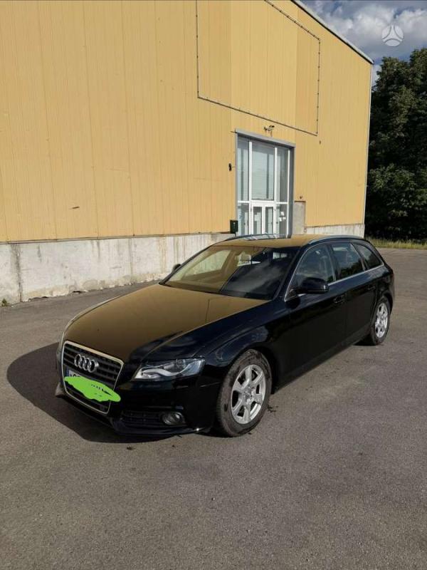 Black Audi A4 2008 in Vilnius, with an engine capacity of 1.80 L and mileage of 221 thousand km for 4100 €, photo 1 on AUTOMOTO.COM.LV