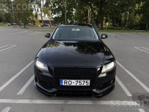 Black Audi A4 2008 in Riga, with an engine capacity of 2.00 L and mileage of 308 thousand km for 4990 €, photo  on AUTOMOTO.COM.LV
