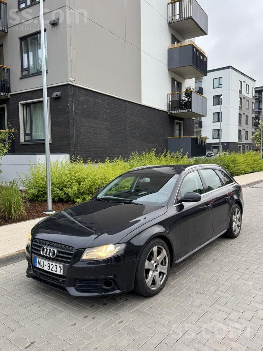 Melns Audi A4 2008 Rīga, ar dzinēja tilpumu 2.00 L un nobraukumu 506 tūkst. km par 3000 €, foto 1 vietnē AUTOMOTO.COM.LV
