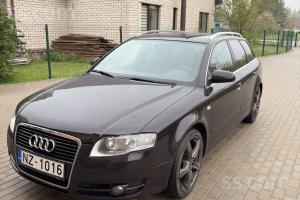 Melns Audi A4 2008 Jelgava, ar dzinēja tilpumu 2.00 L un nobraukumu 314 tūkst. km par 3000 €, foto  vietnē AUTOMOTO.COM.LV