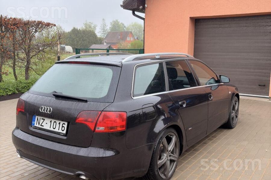 Melns Audi A4 2008 Jelgava, ar dzinēja tilpumu 2.00 L un nobraukumu 314 tūkst. km par 3000 €, foto 3 vietnē AUTOMOTO.COM.LV
