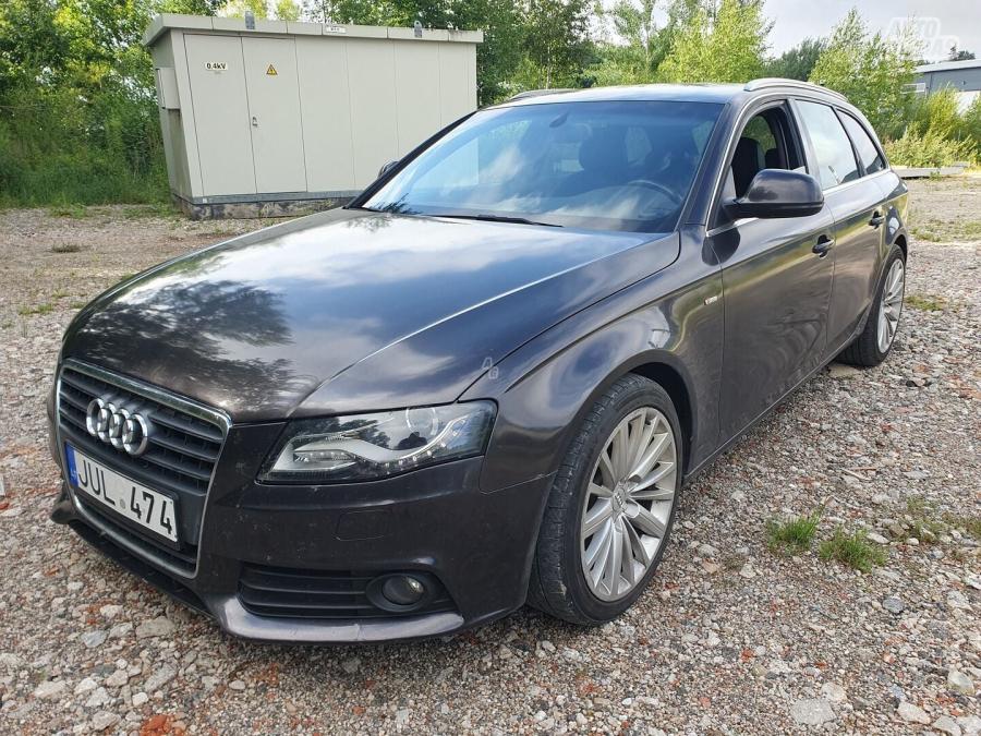Melns Audi A4 2008 Kauņa, ar dzinēja tilpumu 2.00 L un nobraukumu 303 tūkst. km par 2750 €, foto 1 vietnē AUTOMOTO.COM.LV