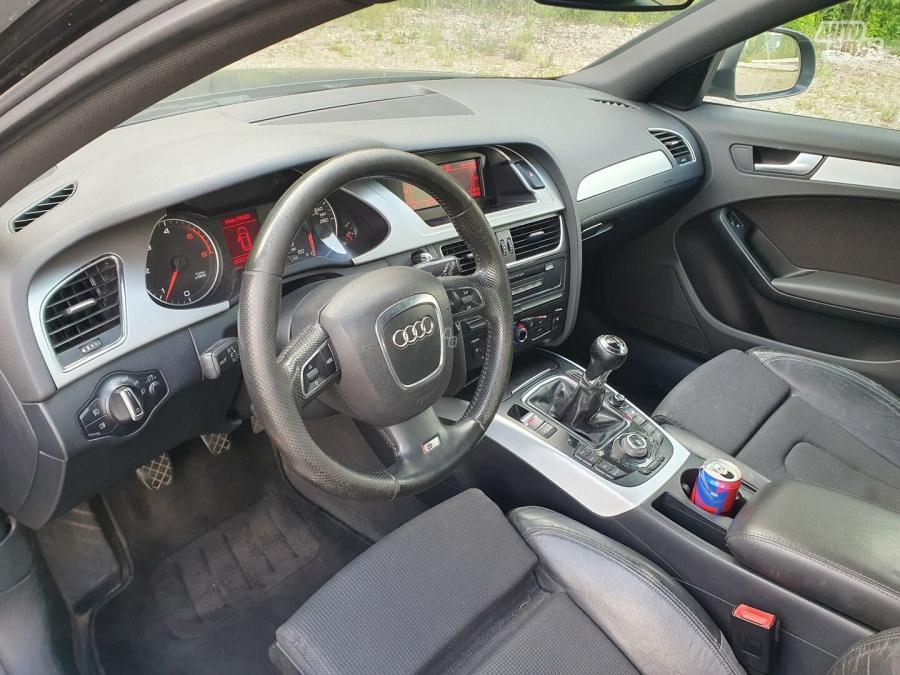 Melns Audi A4 2008 Kauņa, ar dzinēja tilpumu 2.00 L un nobraukumu 303 tūkst. km par 2750 €, foto 8 vietnē AUTOMOTO.COM.LV