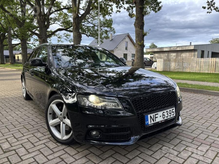 Melns Audi A4 2008 Valmiera, ar dzinēja tilpumu 2.00 L un nobraukumu 290 tūkst. km par 5800 €, foto 1 vietnē AUTOMOTO.COM.LV