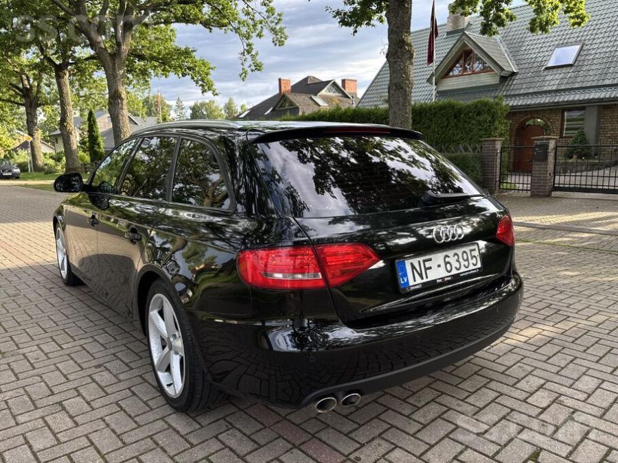 Melns Audi A4 2008 Valmiera, ar dzinēja tilpumu 2.00 L un nobraukumu 290 tūkst. km par 5800 €, foto 12 vietnē AUTOMOTO.COM.LV