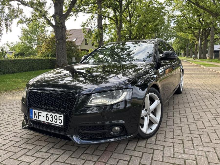 Melns Audi A4 2008 Valmiera, ar dzinēja tilpumu 2.00 L un nobraukumu 290 tūkst. km par 5800 €, foto 17 vietnē AUTOMOTO.COM.LV