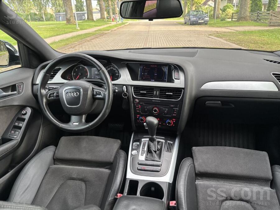 Melns Audi A4 2008 Valmiera, ar dzinēja tilpumu 2.00 L un nobraukumu 290 tūkst. km par 5800 €, foto 23 vietnē AUTOMOTO.COM.LV
