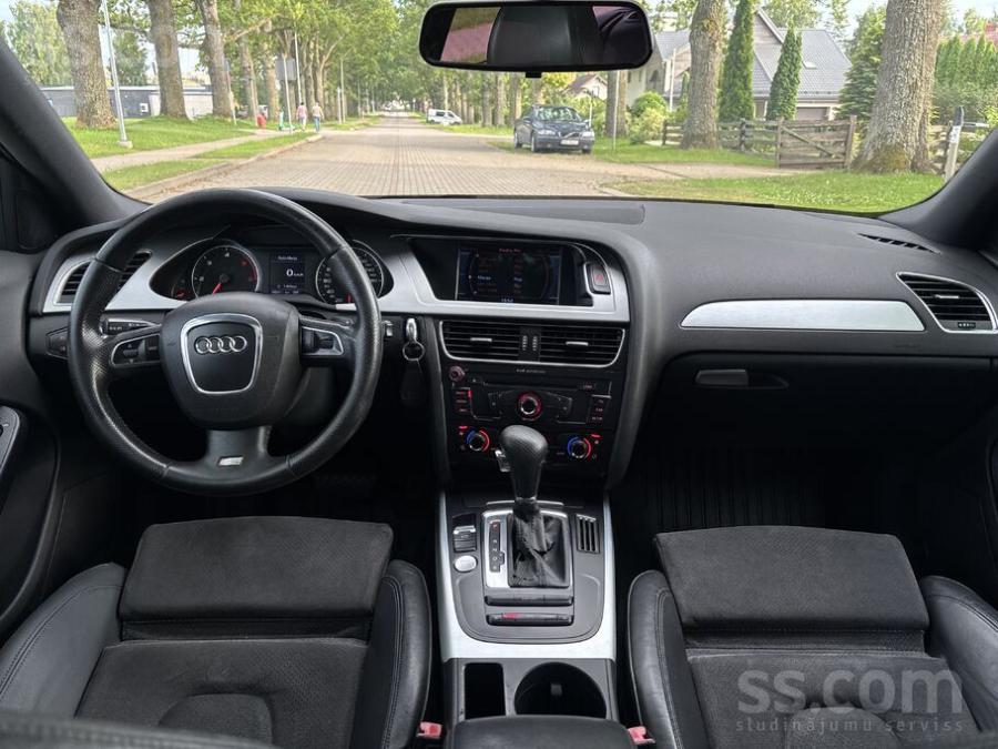 Melns Audi A4 2008 Valmiera, ar dzinēja tilpumu 2.00 L un nobraukumu 290 tūkst. km par 5800 €, foto 27 vietnē AUTOMOTO.COM.LV