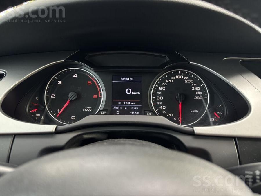 Melns Audi A4 2008 Valmiera, ar dzinēja tilpumu 2.00 L un nobraukumu 290 tūkst. km par 5800 €, foto 31 vietnē AUTOMOTO.COM.LV