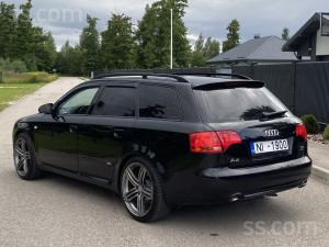 Black Audi A4 2008 in Riga, with an engine capacity of 2.00 L and mileage of 246 thousand km for 3950 €, photo 5 on AUTOMOTO.COM.LV