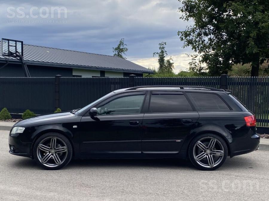 Black Audi A4 2008 in Riga, with an engine capacity of 2.00 L and mileage of 246 thousand km for 3950 €, photo 9 on AUTOMOTO.COM.LV