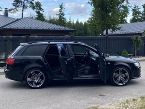 Black Audi A4 2008 in Riga, with an engine capacity of 2.00 L and mileage of 246 thousand km for 3950 €, photo 10 on AUTOMOTO.COM.LV