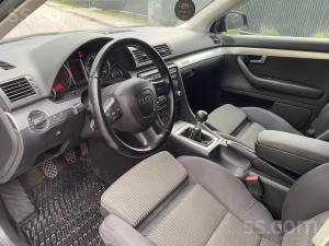 Black Audi A4 2008 in Riga, with an engine capacity of 2.00 L and mileage of 246 thousand km for 3950 €, photo 19 on AUTOMOTO.COM.LV