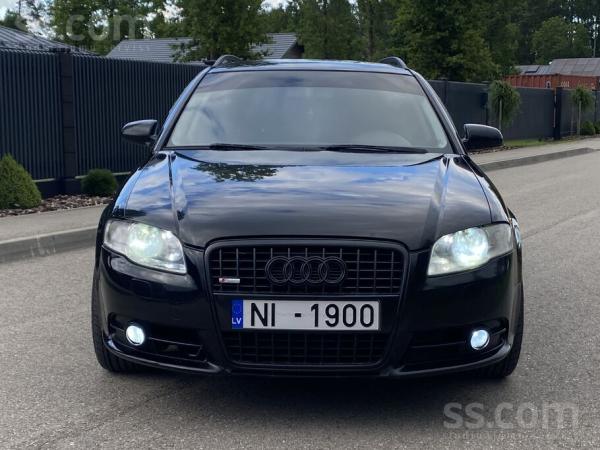 Black Audi A4 2008 in Riga, with an engine capacity of 2.00 L and mileage of 246 thousand km for 3950 €, photo 2 on AUTOMOTO.COM.LV