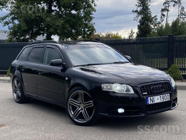 Black Audi A4 2008 in Riga, with an engine capacity of 2.00 L and mileage of 246 thousand km for 3950 €, photo 3 on AUTOMOTO.COM.LV