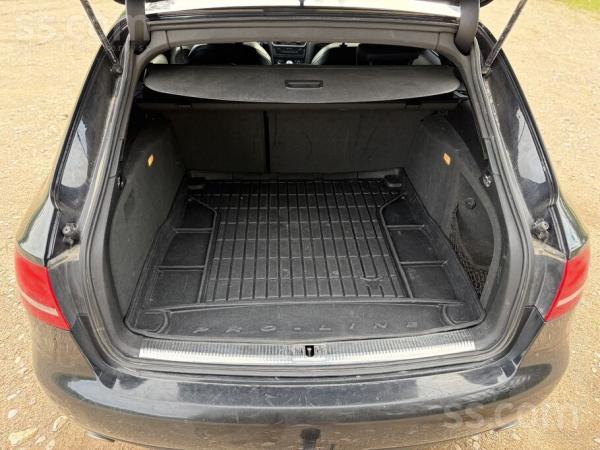 Melns Audi A4 2008 Valka, ar dzinēja tilpumu 3.00 L un nobraukumu 296 tūkst. km par 5850 €, foto 9 vietnē AUTOMOTO.COM.LV